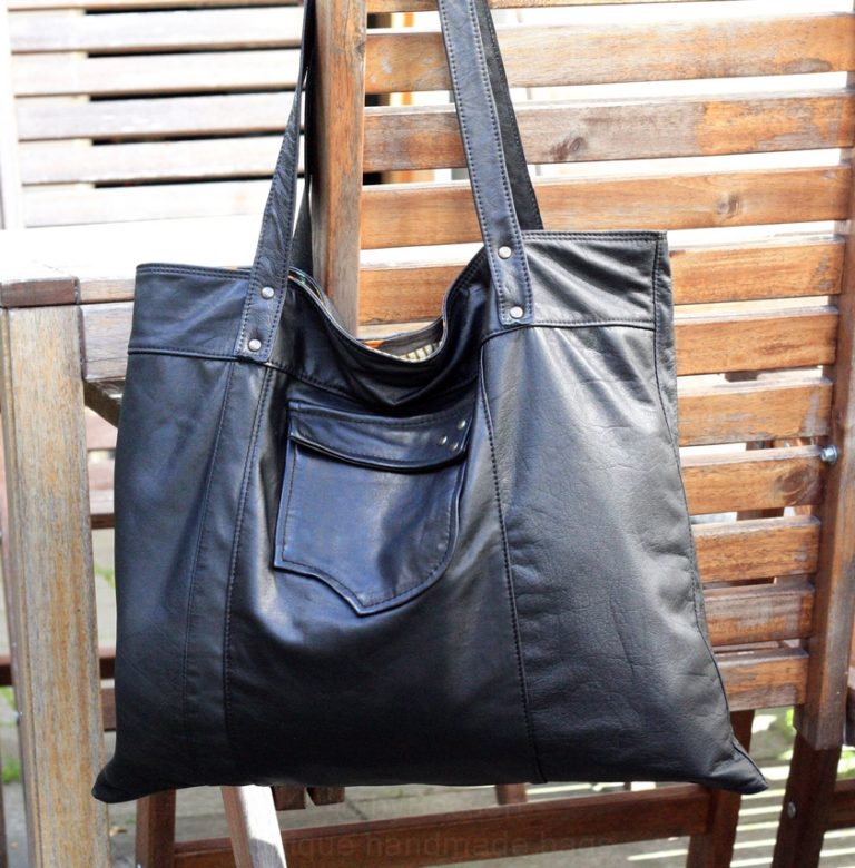 En lækker sort taske efter ferien